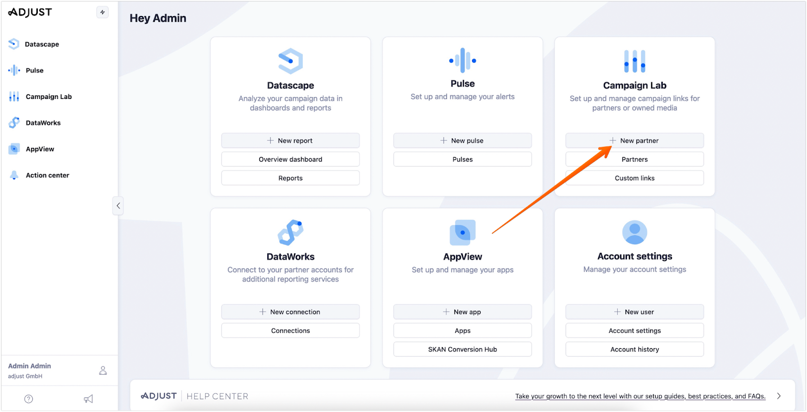 Adjust Tracker Integration in MGID Ads